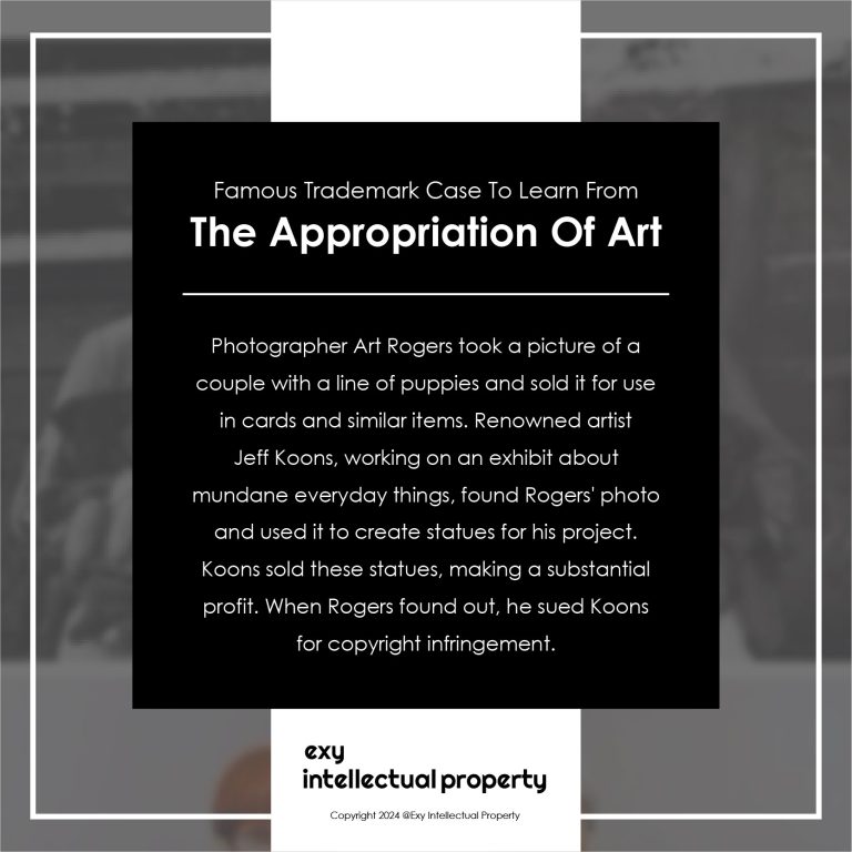 Famous Copyright Case To Learn From | The Appropriation of Art - ExyIp