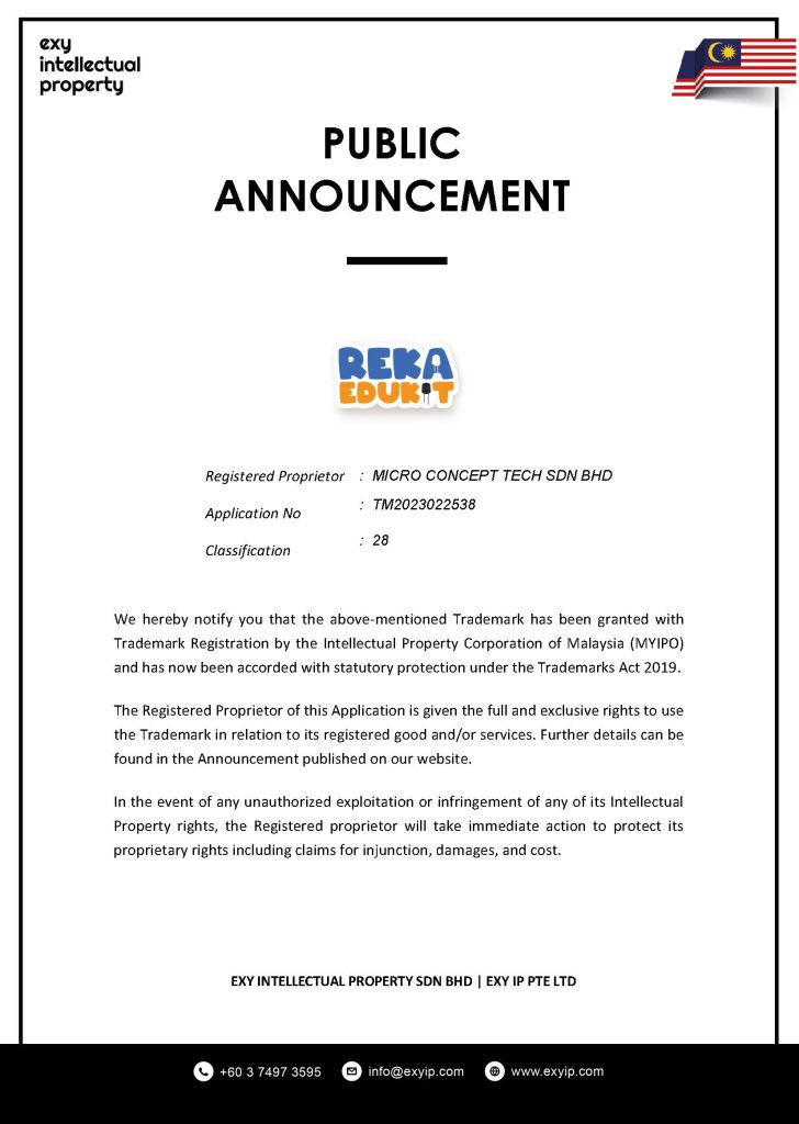 Successful Trademark Registration for Micro Concept - ExyIp